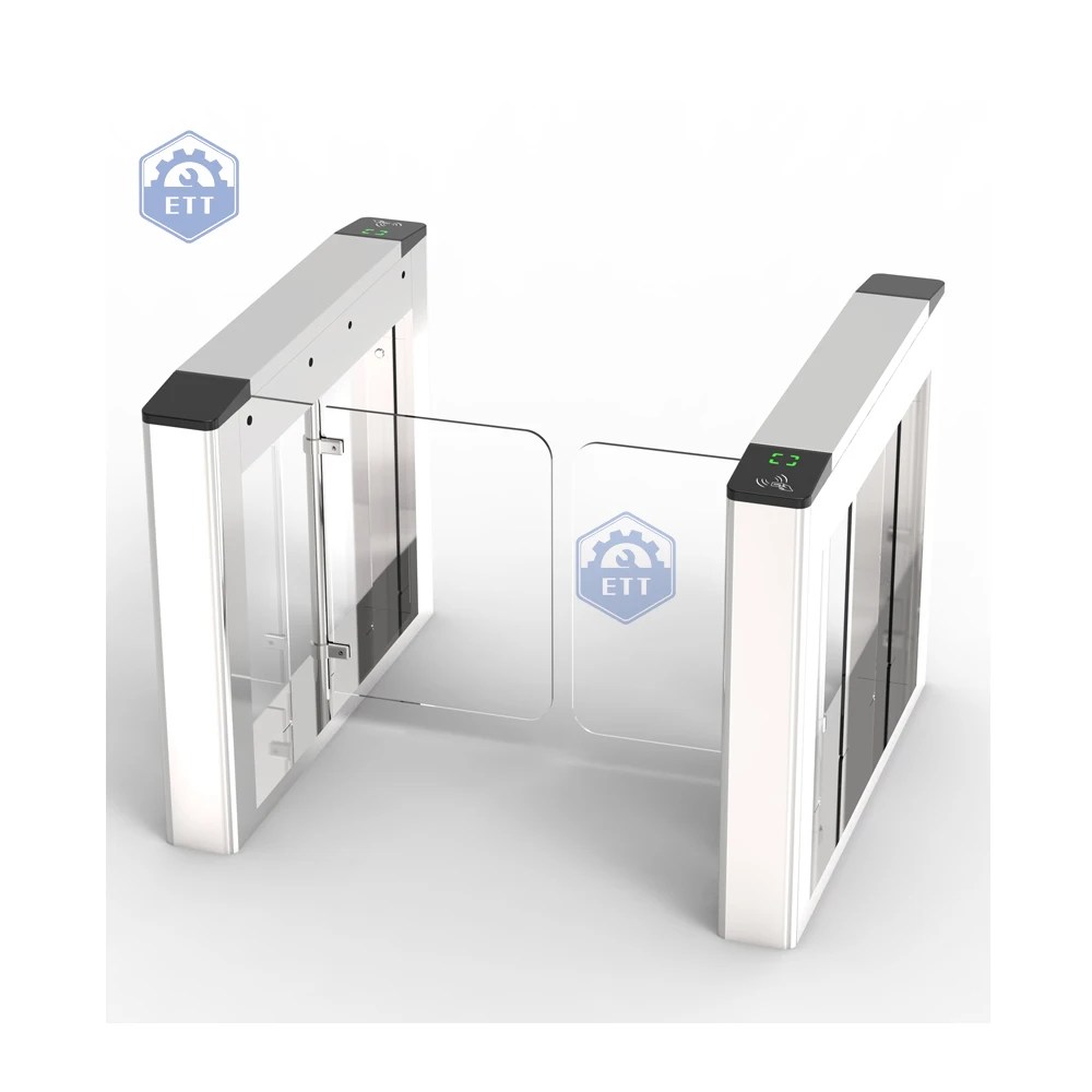 Integrate QR Code System Fingerprint Swing Gate Gym Handicapped ...