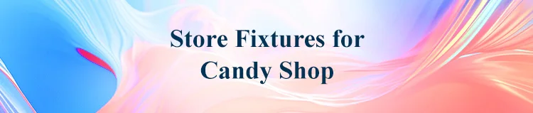 Luxury Giant Candy Cane Wooden Cabinet Sweet Display Racks Chocolate ...