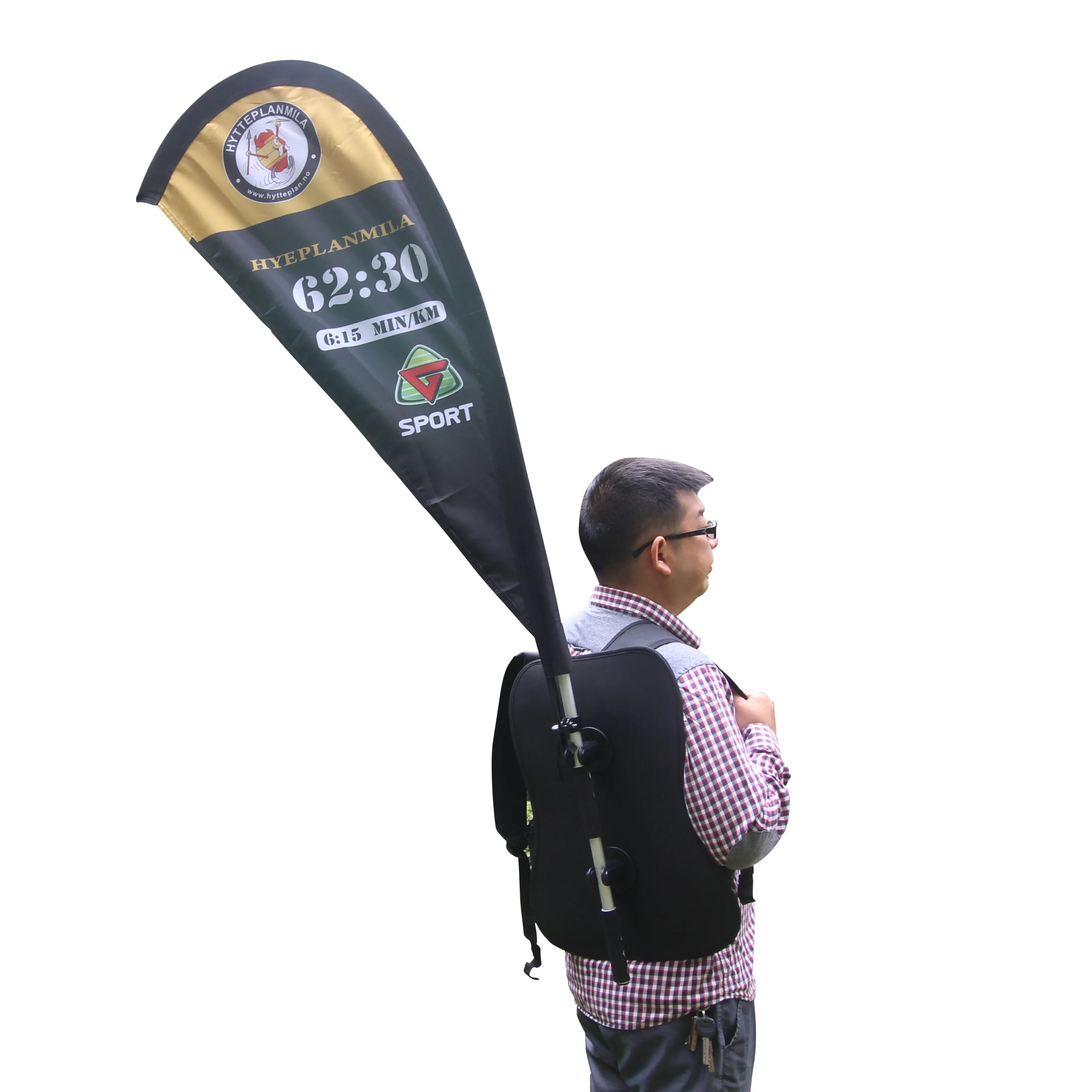 High Quality Backpack Flag Banner PVC - Outdoor Advertising