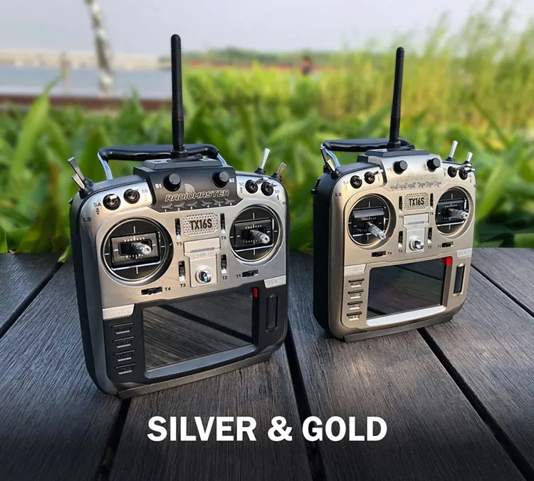 RadioMaster TX16S MAX Edition Carbon / Gold / Silver OpenTX Multi ...