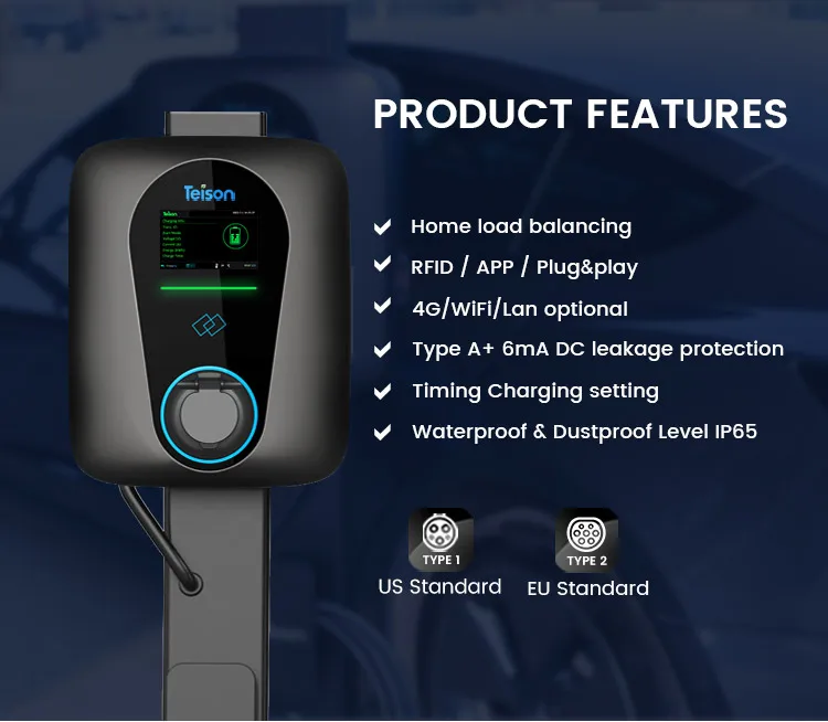 Teison 22kw 3 Phase EV Charging Station - Fast & Reliable