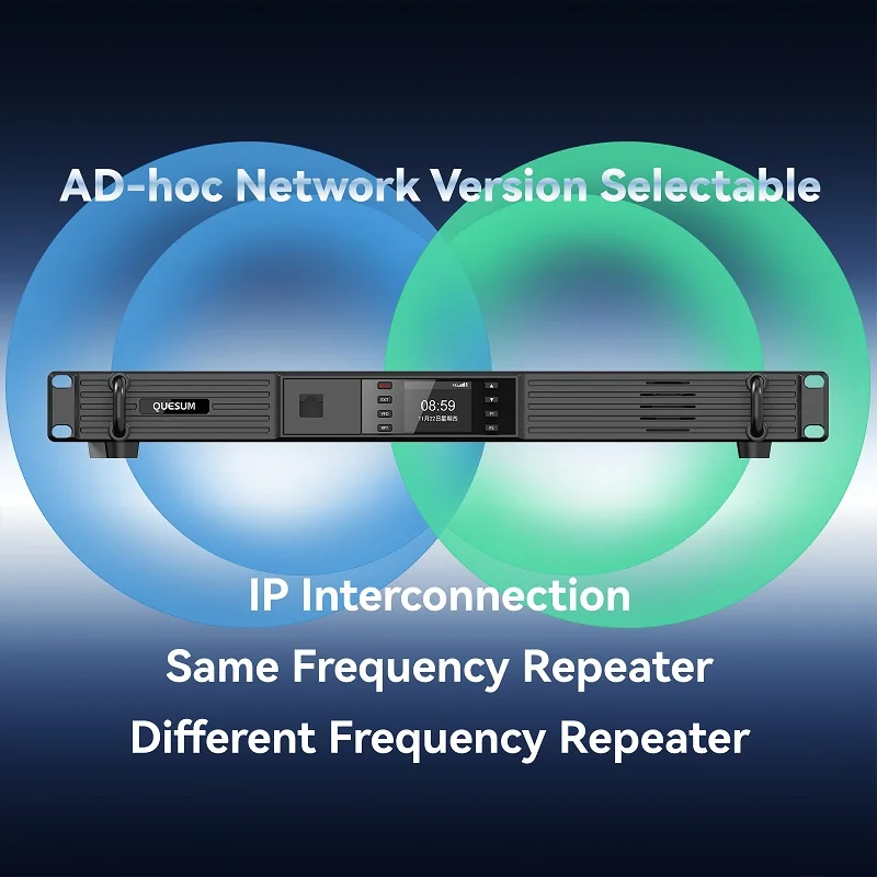 Quansheng MD-R5300i DMR Analog POC Radio Repeater Base Station Digital ...