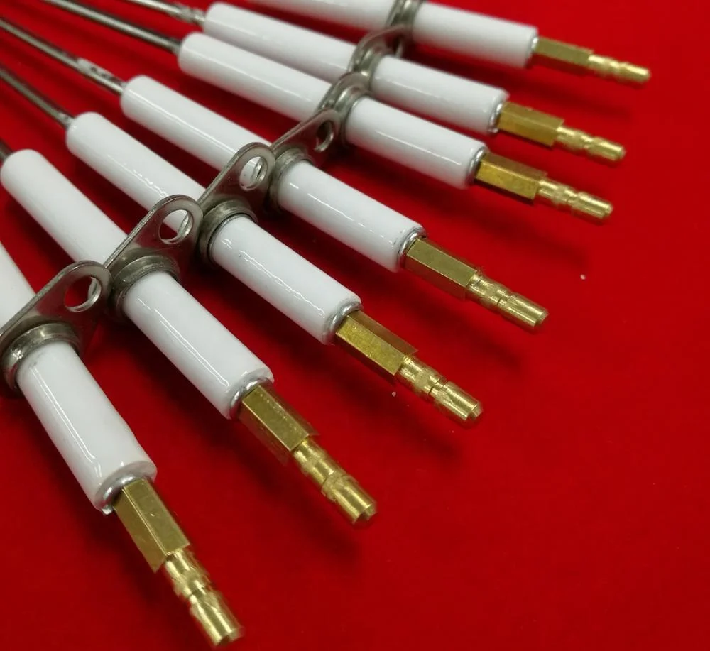 95% Alumina Ceramic Boiler Ignition Electrode Piezoelectric Ceramic Liquid Level Igniter - Buy ...