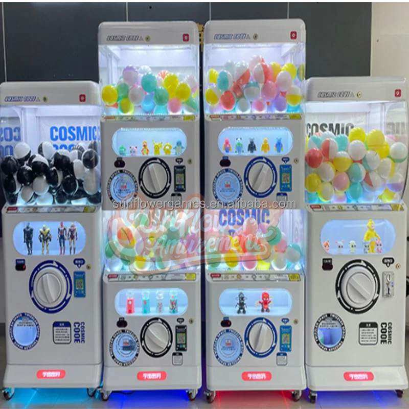 Gaming Stores 2p Capsule Vending Machine With Adjustable Candy Outlet ...
