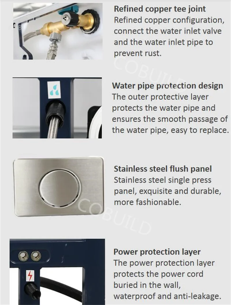 Stilvolles Badezimmer Mit Floating Bidet Toilette