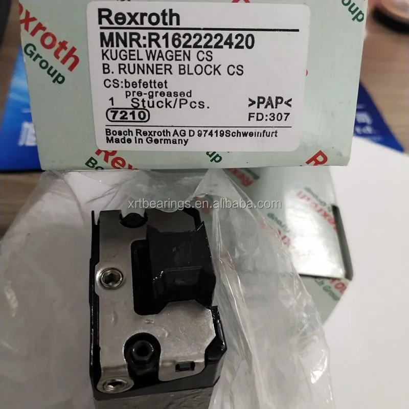 Rexroth Linear Motion Guide Block R162221420 R162222420 Ball Runner ...