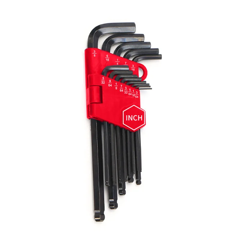 Allen Key Set 9pc Hex Key Set Inch Imperial Alan Key Set Wrenches ...