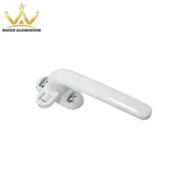 White Sliding Door Handles Aluminium Casement Single Point Window ...
