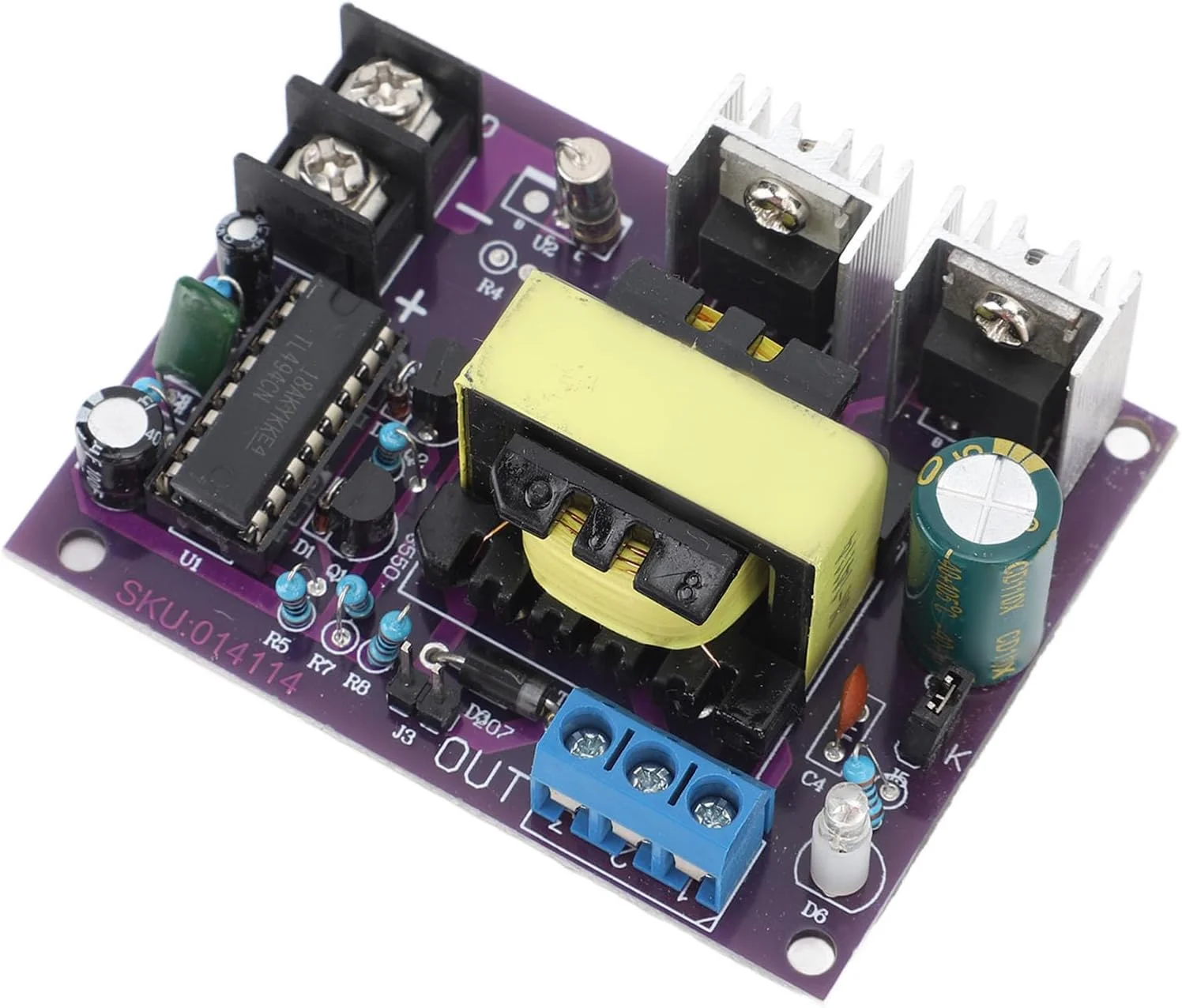 24V Input 0V-110V-220V Output 100W Stable Power DC AC Booster Converter ...