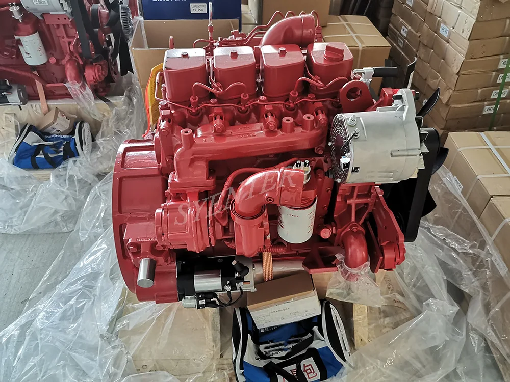 4BT3.9 B140 Diesel Engine Assembly - 3.9L Complete 4 Cylinder Engine ...