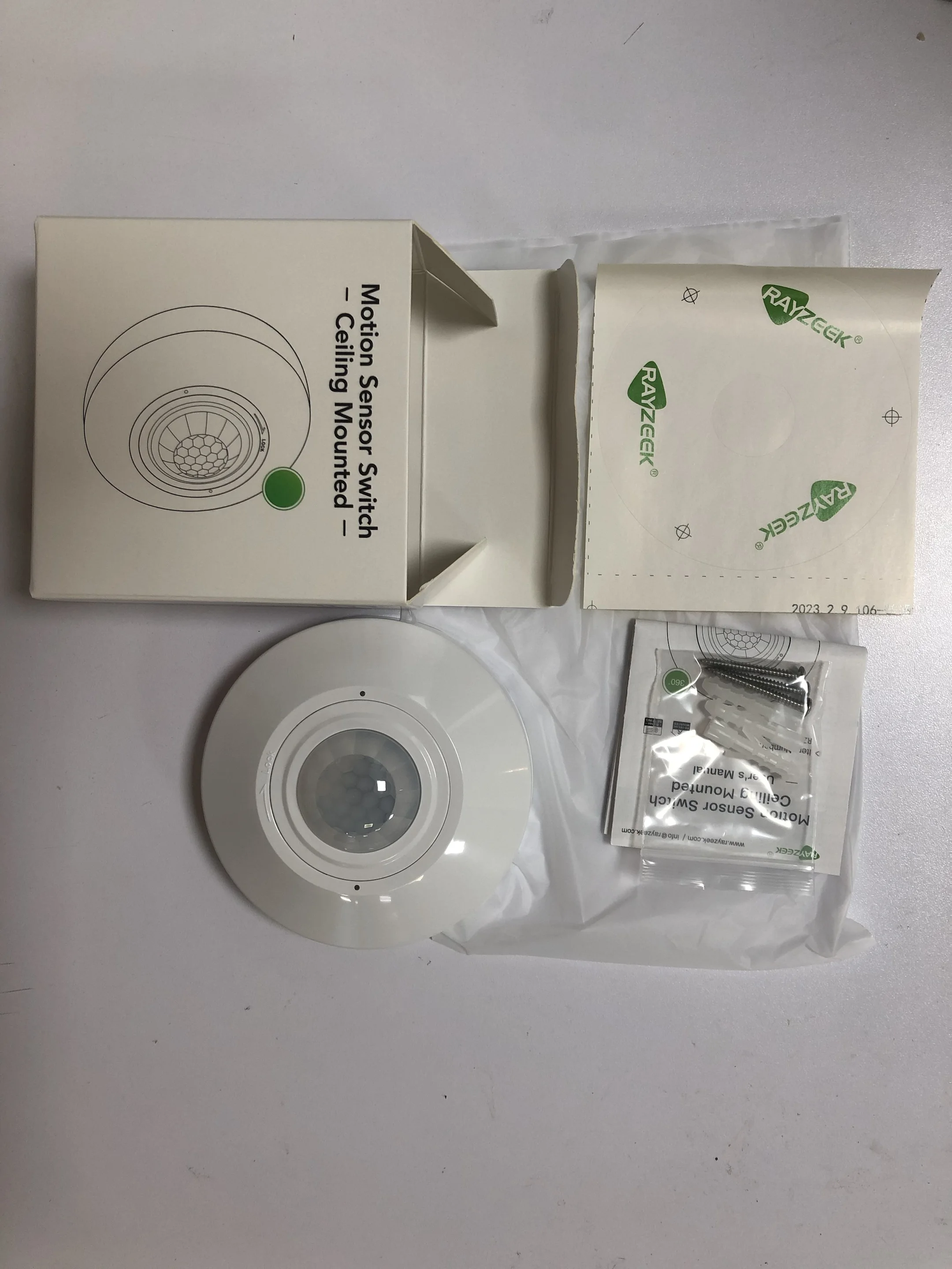 360 Degree Occupancy Presence Human Movement Detection Auto Turn Off ...