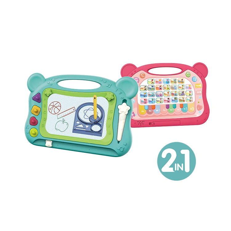 Kids Leaning Toys 2 In 1 Learning English Language E Leaning Board ...