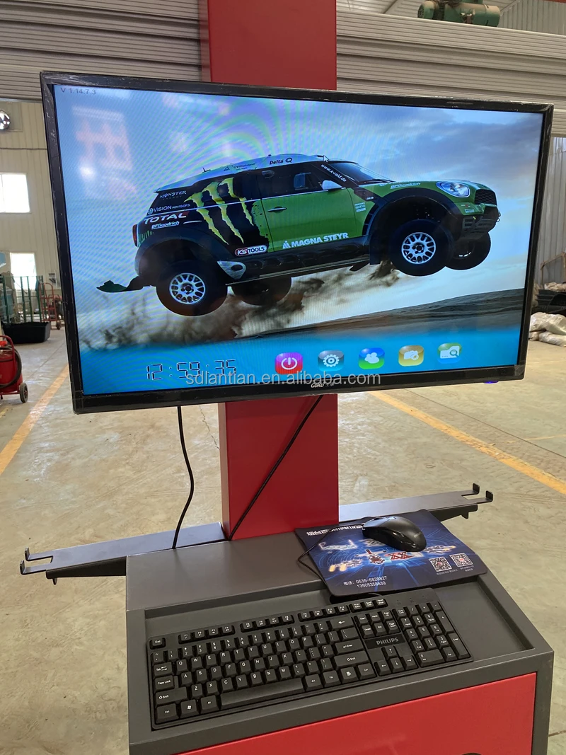 4 Wheel Aligner/ Wheel Alignment Turntable Plate/ Calibration Bar For ...