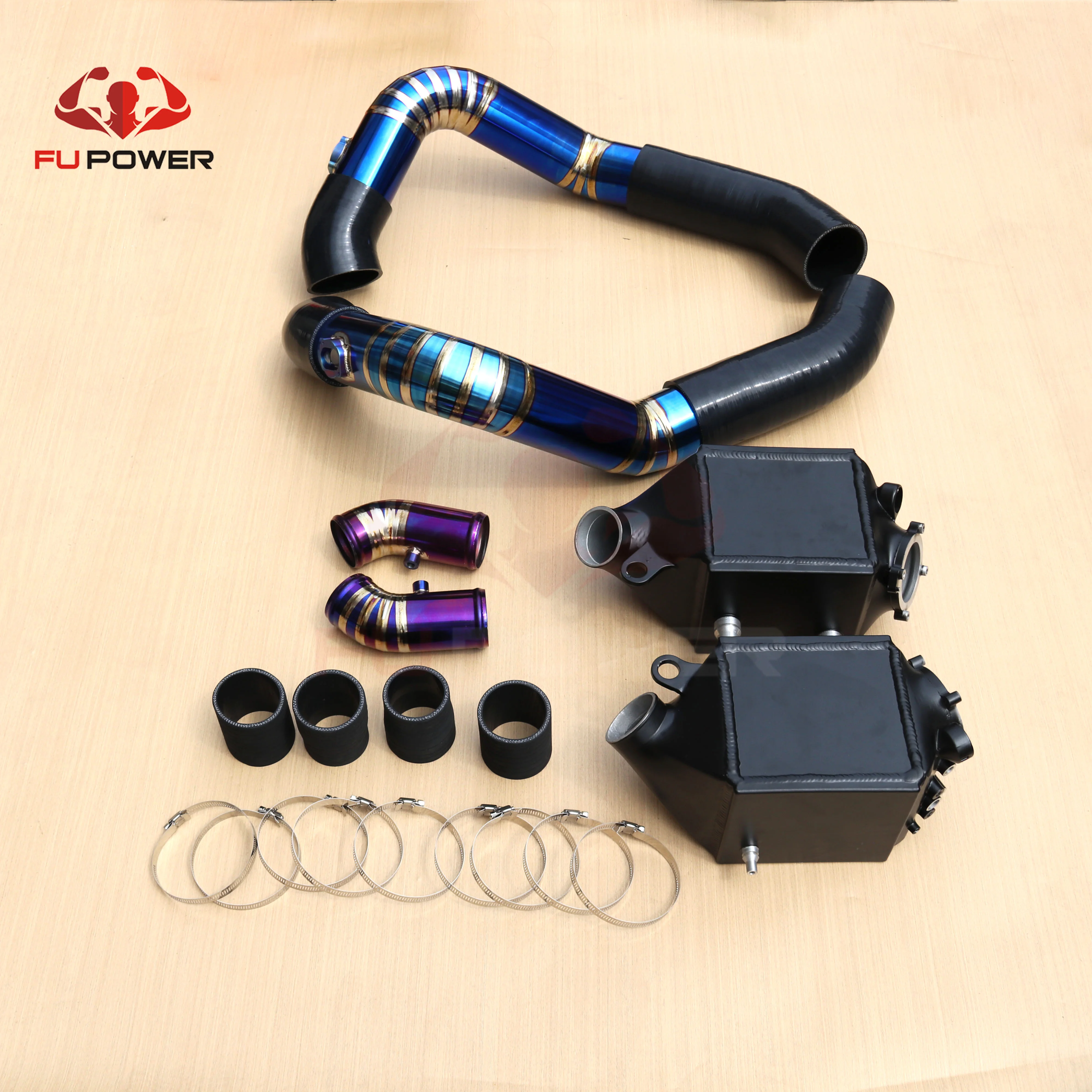 Front Mount air Intakes , FILTERS , Intercooler KIT M5 M6 F10 F12 F06 ...