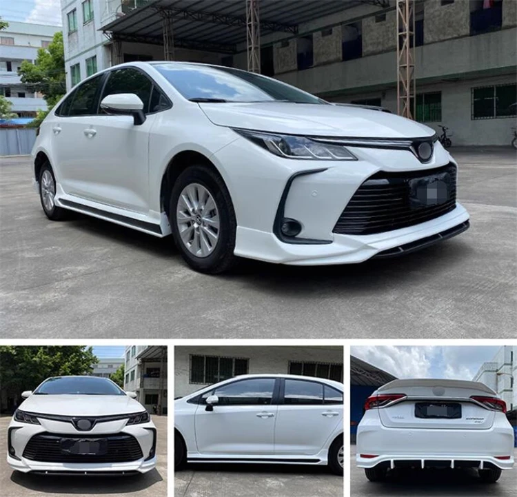 For Corolla Body Kit 2019-2023 Toyota Corolla Front Lip Style B Bumper ...