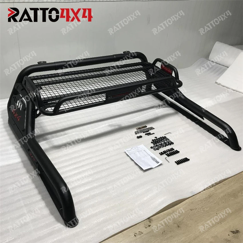 Ratto Universal Offroad 4x4 UTE Bed Rack - Durable Roll Bar