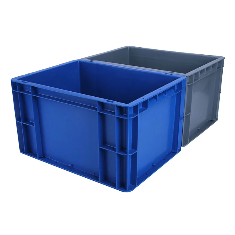 Euro Standard Solid Plastic Container Cates for Heavy Loading