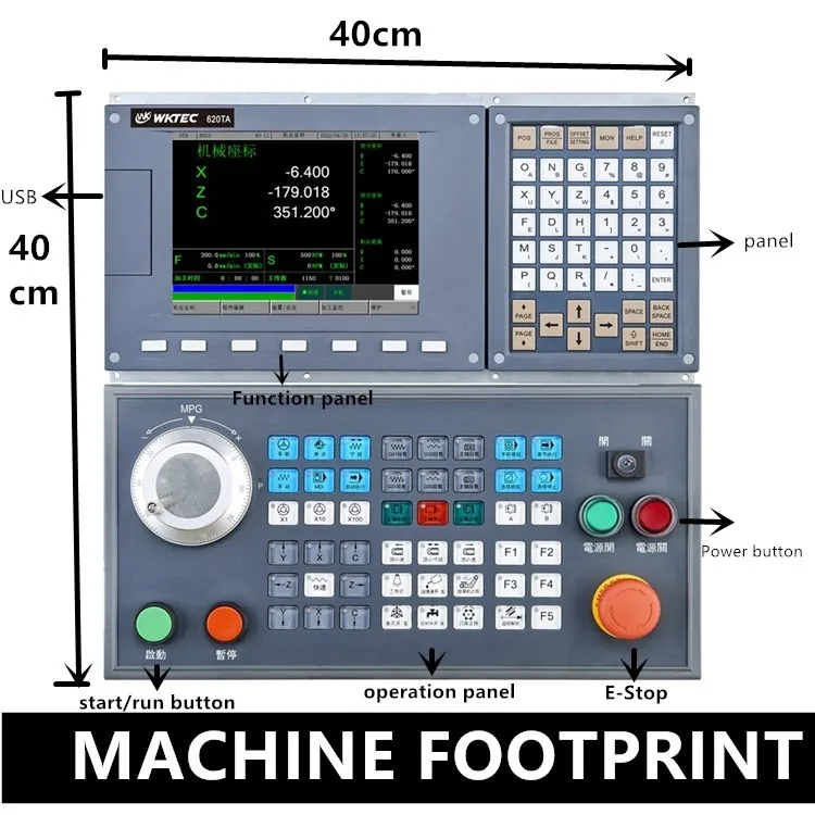 Cnc Controller Software 5 Axis Cnc Controller Or Linear Motion With G Code Cnc Controller Lathe ...
