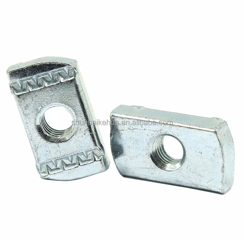 M6 M8 M10 Carbon Steel Zinc Plated Spring Strut Channel Nuts| Alibaba.com