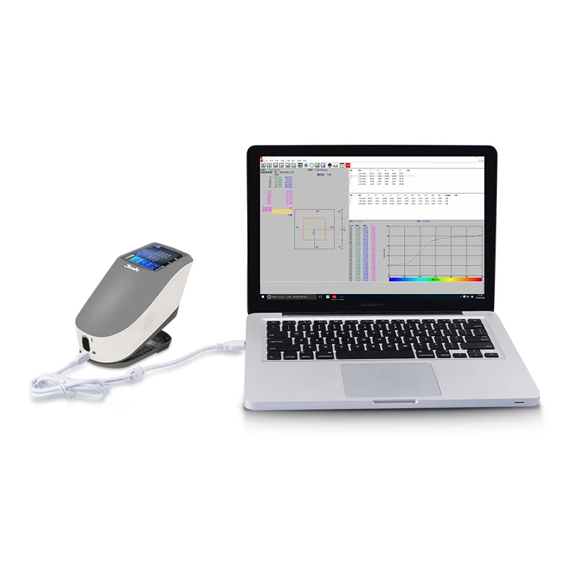 3nh YS4580 Plus Spectrophotometer Textile Colorimeter with Large ...