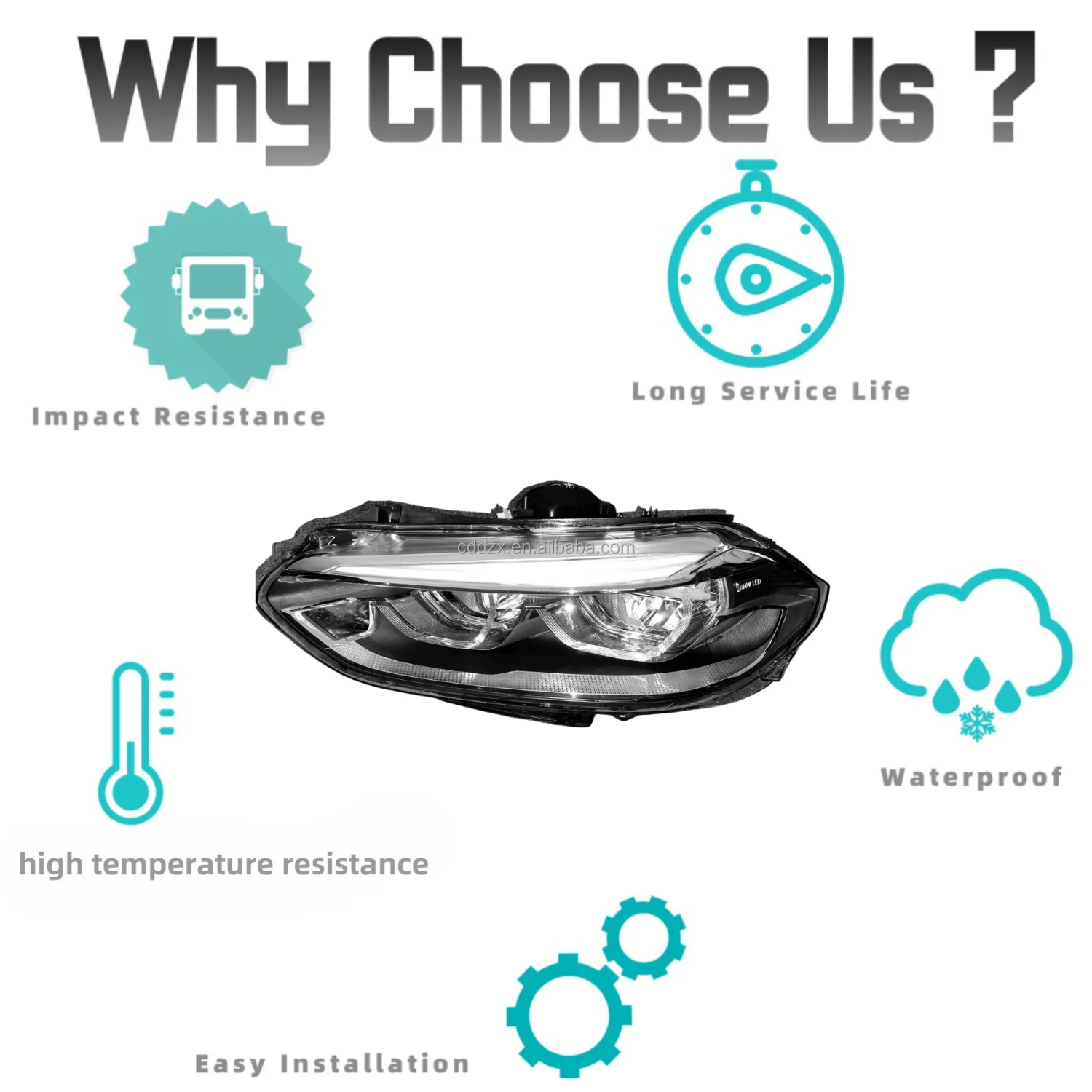 1 Series F52 2017-2020 LED Headlight Headlamp OEM 63117466503 ...