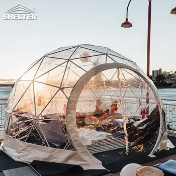 Instant Transparent Igloo Tent Dome 4m Clear Pvc Igloo Dome Tent ...