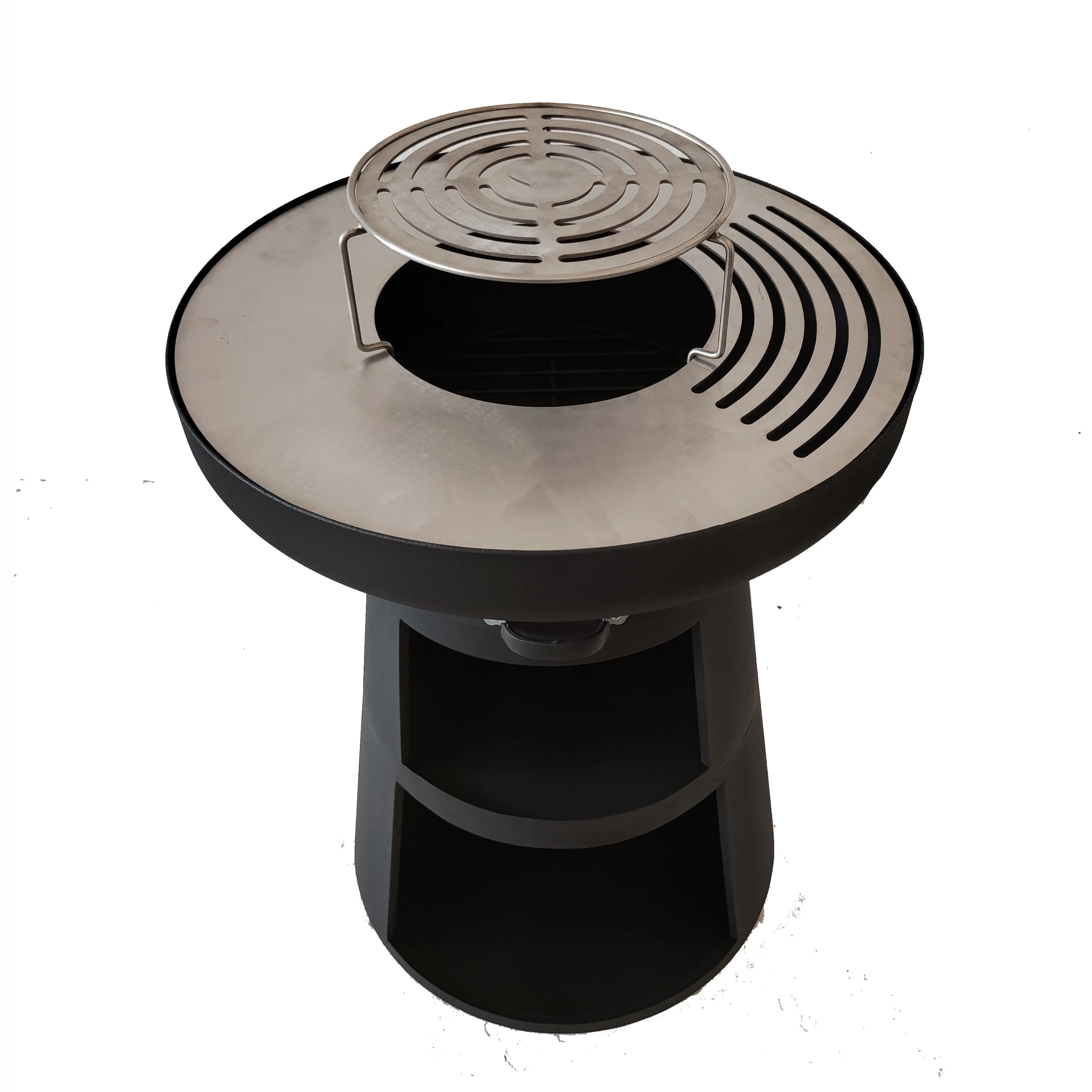 Brasero Charcoal Outdoor Stainless Steel Bbq Grill Barbecue With Stove ...