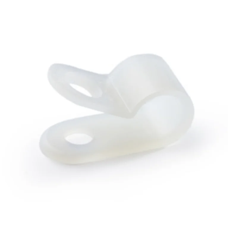 R type Nylon Cable Clips Cable Clamp Plastic Wire Clamps Tube Packing ...