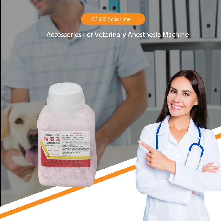 Carbon Dioxide Absorber - Soda Lime for Veterinary Anesthesia