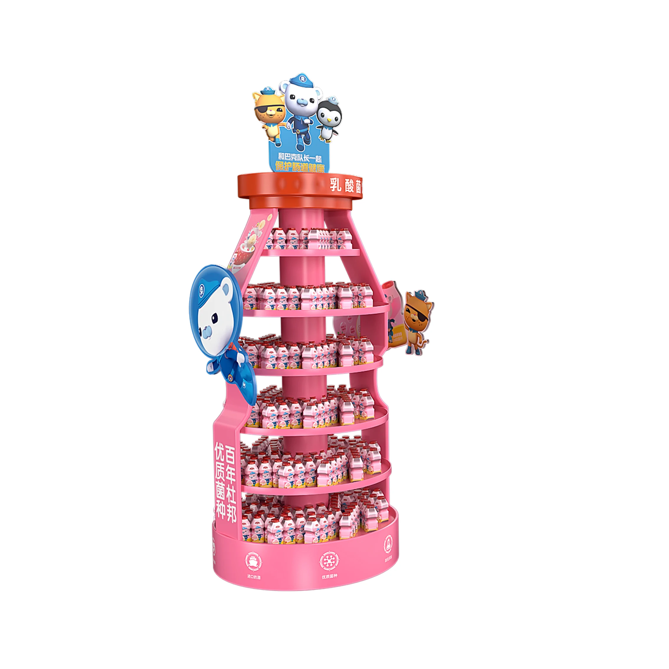 Retail Heavy-duty Metal Display Racks Multi-layer Metal Display Racks ...