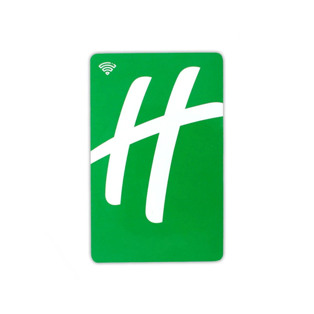 Customized Encrypted Smart NFC Key Card 13.56Mhz Access Control PVC ...