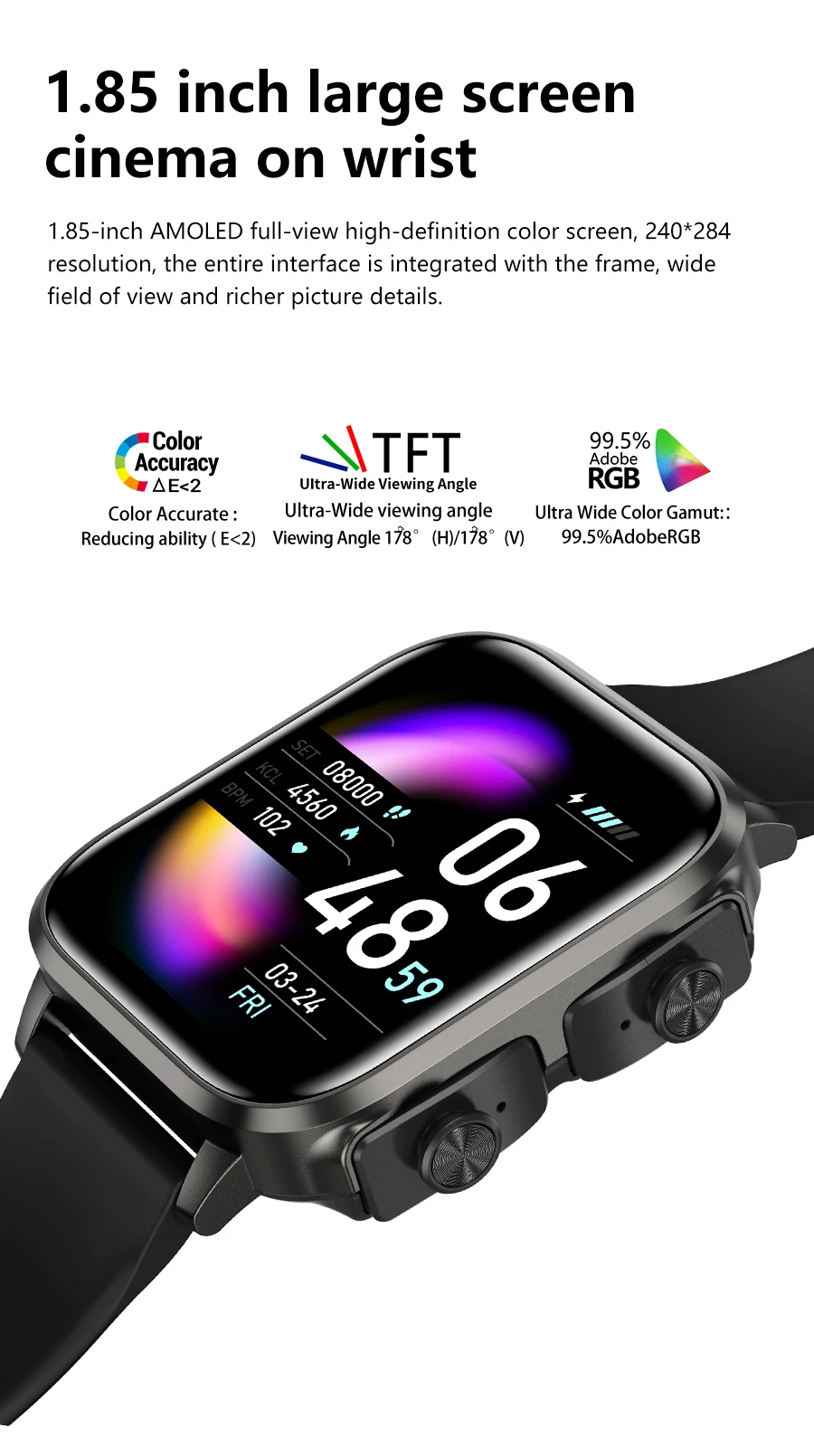 Cyberblue F21 Smart Watch - Fashion & Function Combined