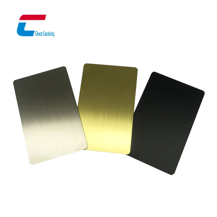 Customized Printing Business Card with Smart Chip Metal NFC RFID Cards