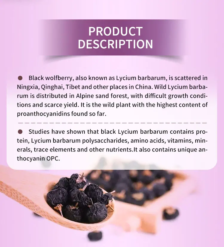 Standard Quality High Purity Wholesale Goji Berry Organic Chinese ...