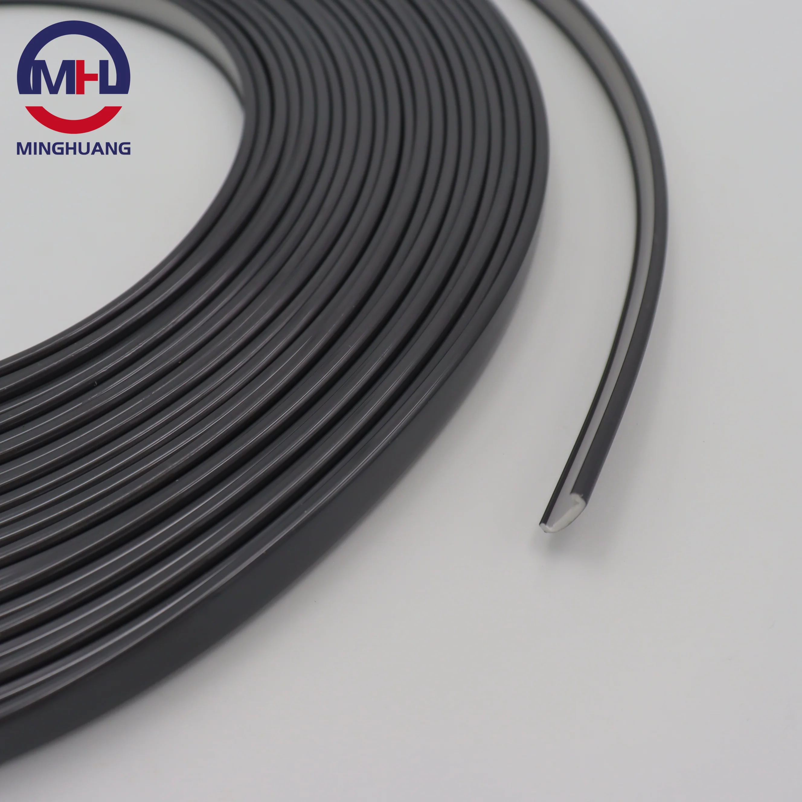 Mh Furniture Accessories High-quality Dark Gray White U-shape Pvc Edge ...