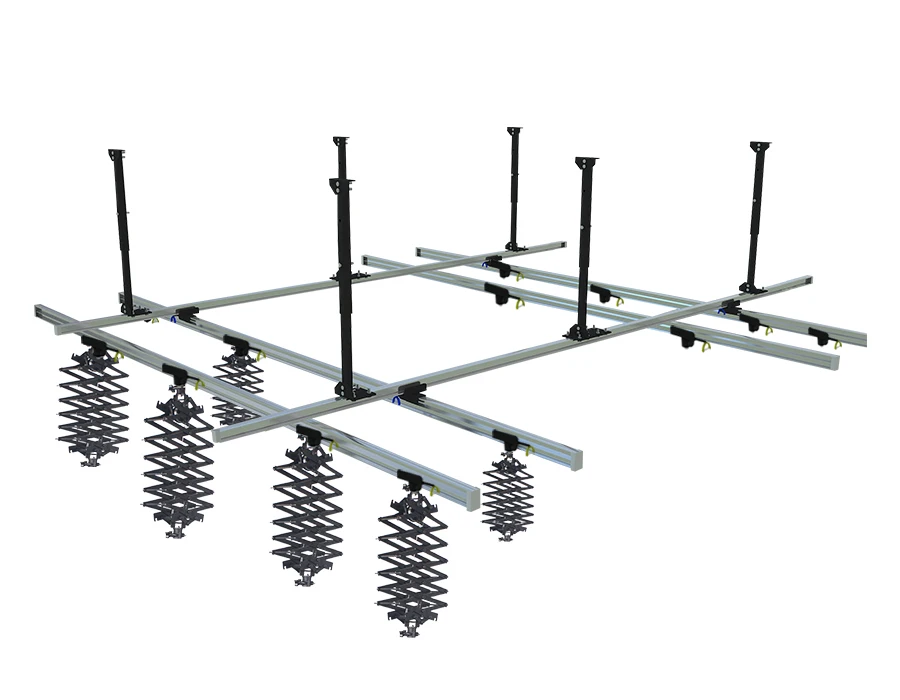 Green Studio Ceiling Rail Pantograph System For Camera And Light - Buy ...