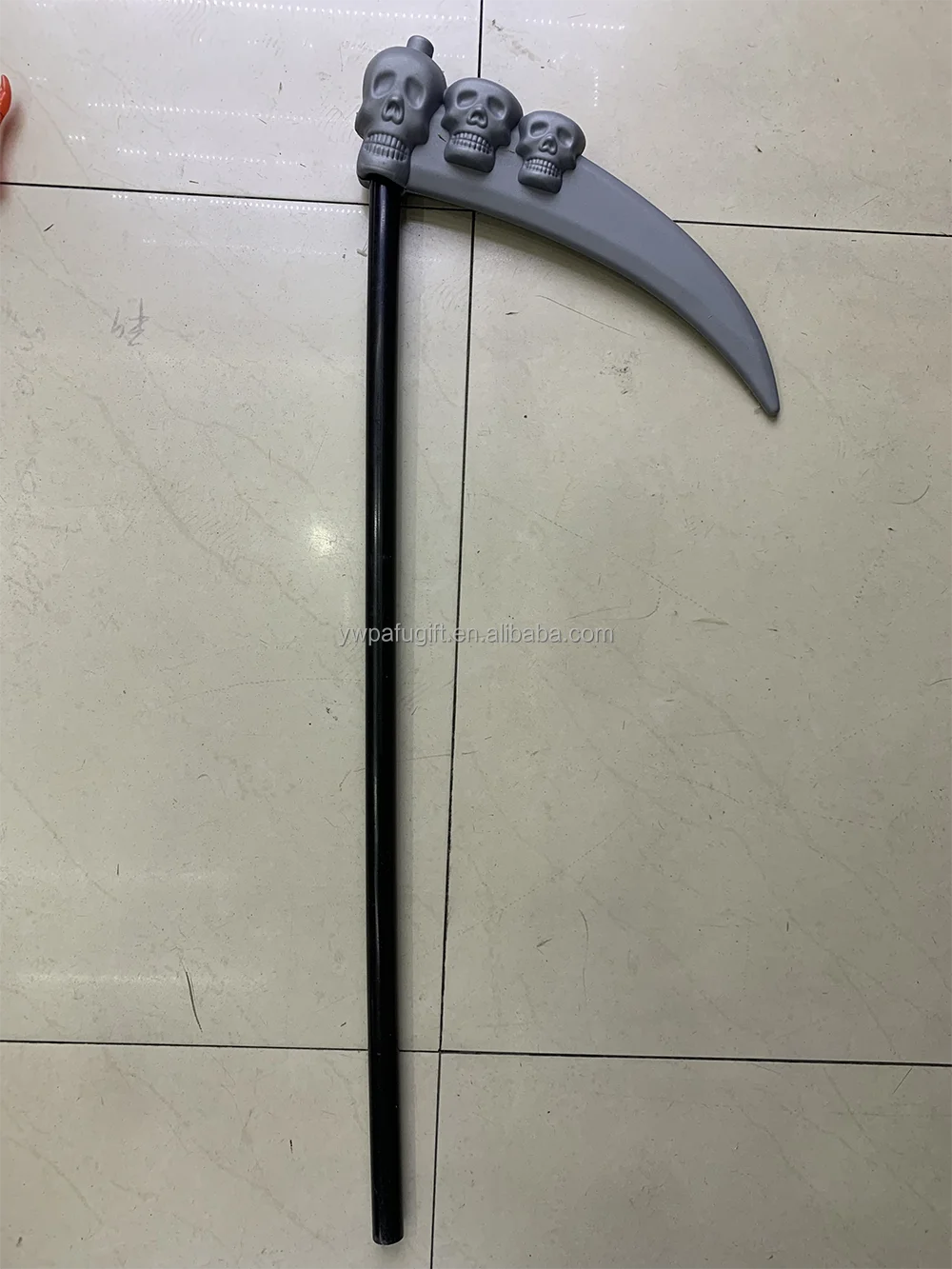 Pafu Halloween Weapons Viking Medieval Devil Grim Reaper Costume ...