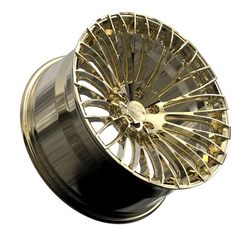 Customizable New Passenger Car Forged Wheels Aluminum Polished Alloy ...