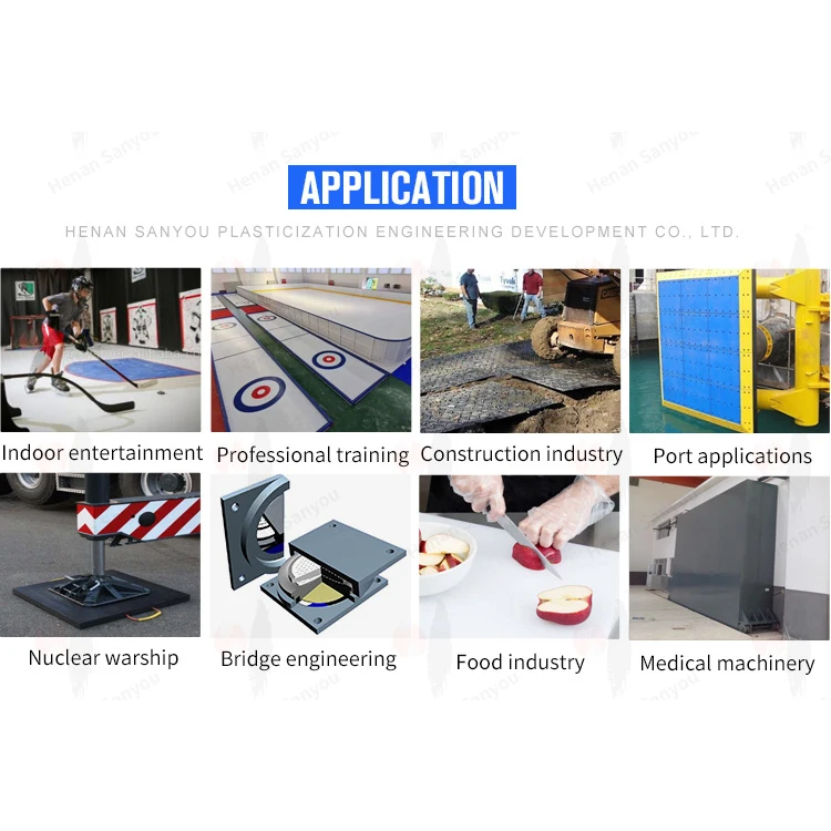 Custom High Quality PE Cable Protection Tiles