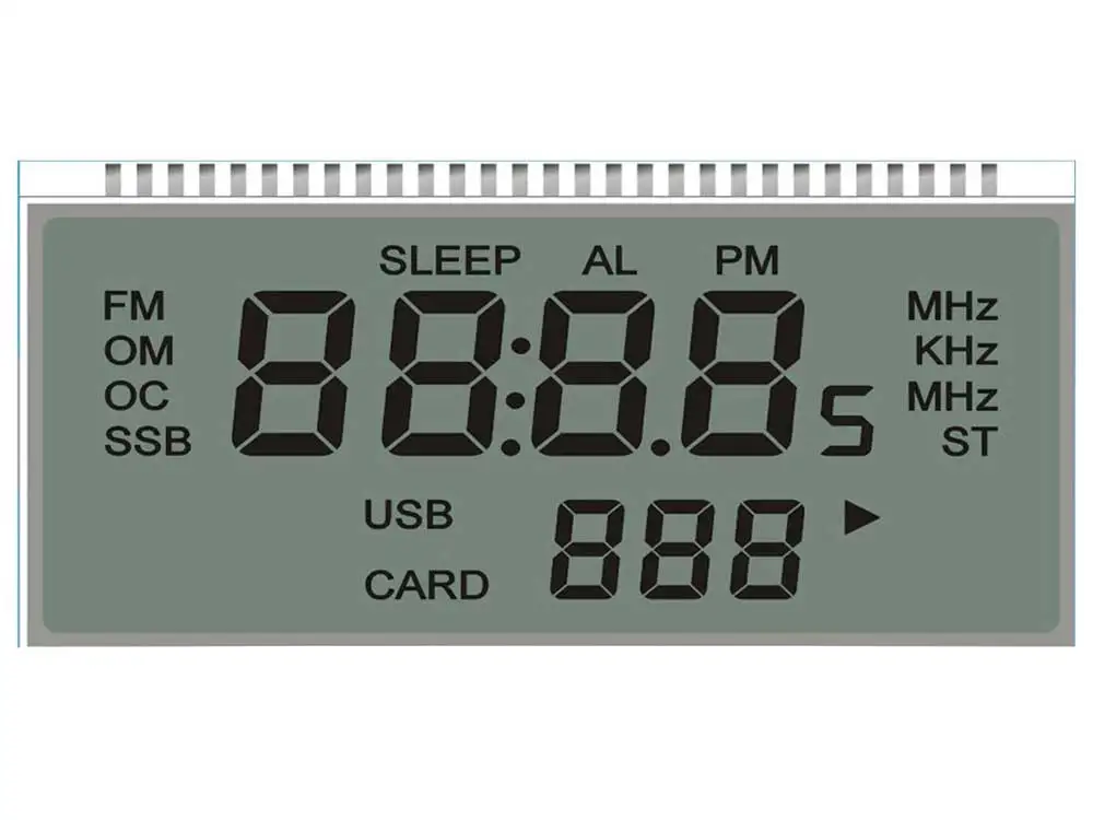 OEM Digital Speedometer LCD Custom Motorcycle Speedometer LCD Display ...