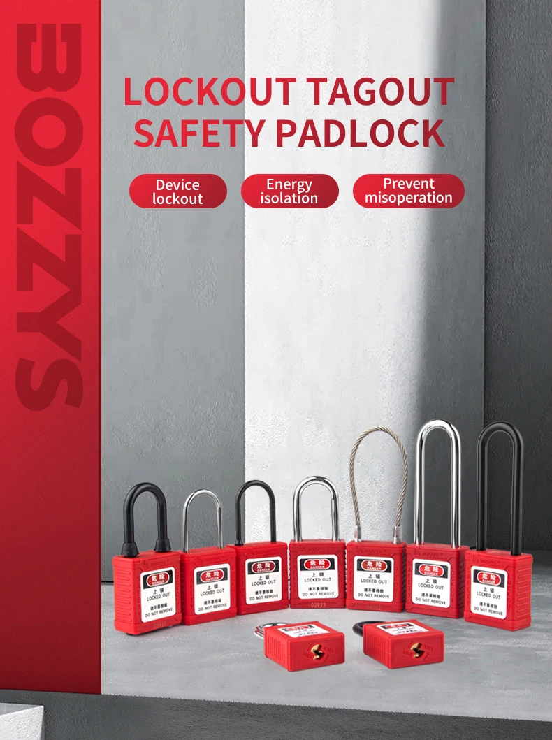 Bozzys Zenex Composite Non-conductive Nylon Loto Safety Lockout ...