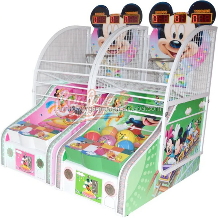 High Quality Coin Operated Indoor Kids Basketball,Redemption Game ...