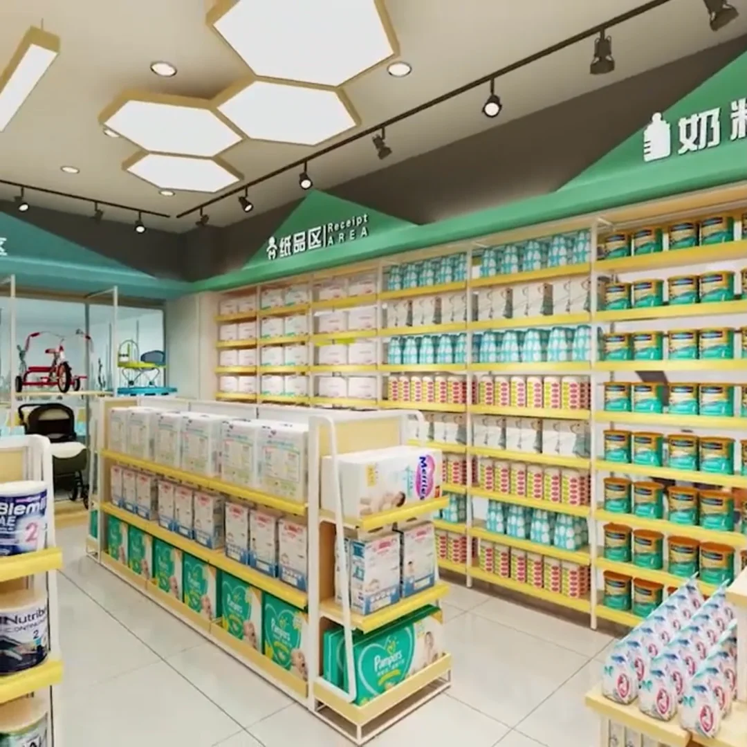 Simple Baby Shop Design Retail Shelving Clothing Lovely Kids Store ...