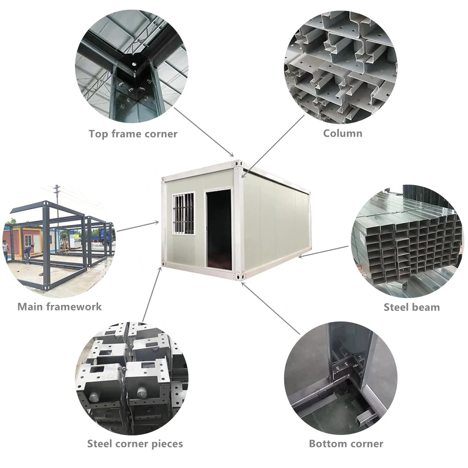 20ft 40ft Modified Marine Container House - Portable & Durable
