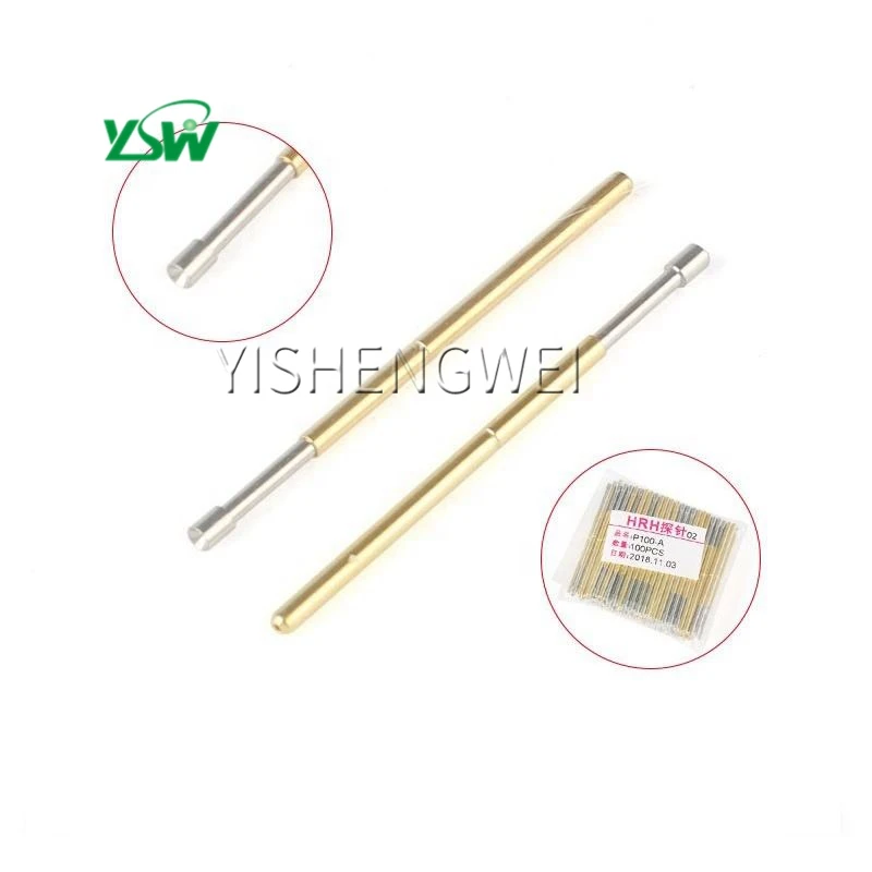 Spring Test Probe Pogo Pin P125-t2/q2/q1/j/h/g2/e2/d/b/a - Buy Spring ...