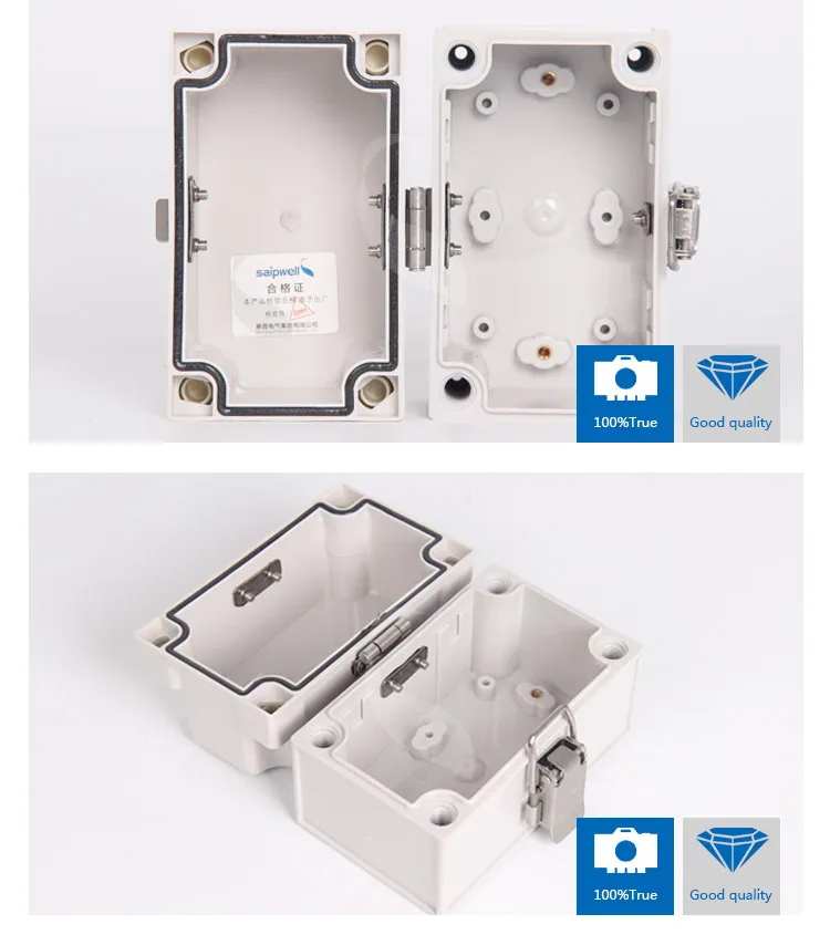 Saipwell IP66 ABS Waterproof Electrical Box with Metal Clasp for ...