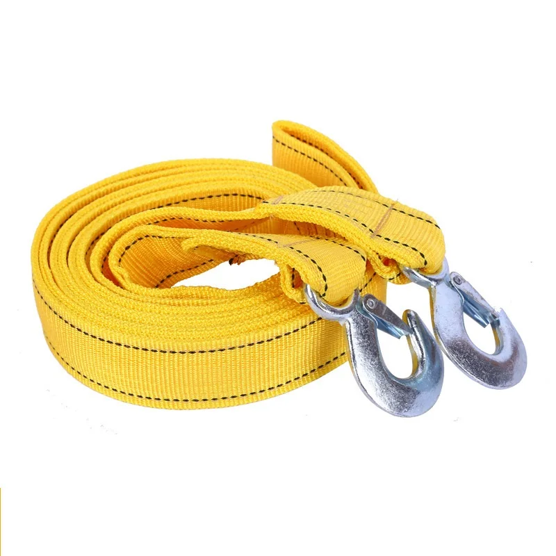 4m Heavy Duty 5 Tons Tow Cable Towing For Truck Snatch Strap Off-road ...