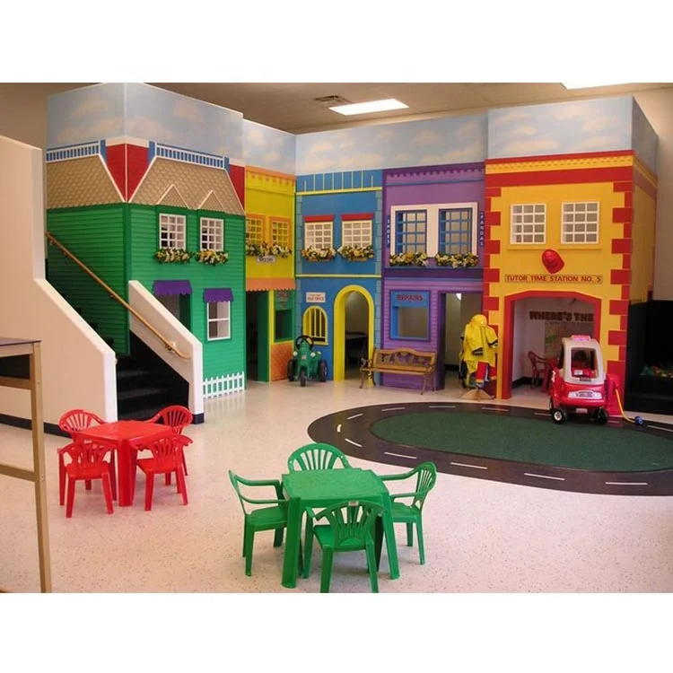 Customized Role Playhouse Indoor Playground Children Playground Indoor ...