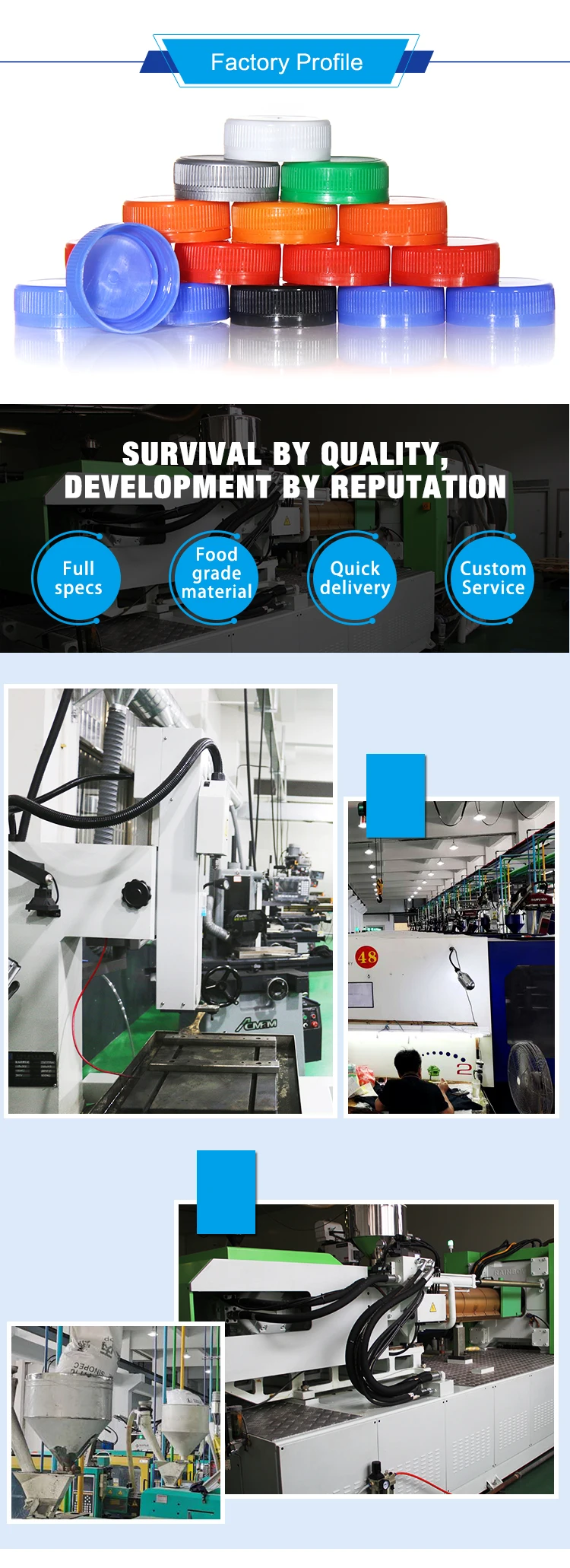 Popular Bottle Closures 30mm Pco 1810 1881 Red Green Blue 28mm Plastic ...