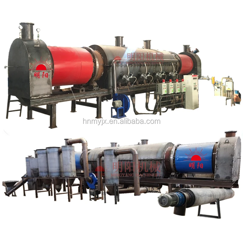 Rotary Continuous Carbonization Furnace - Efficient Biochar Maker